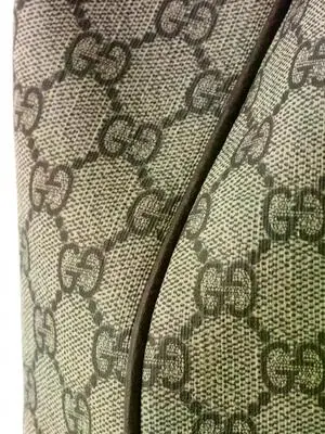 Gucci Gg Coated Canvas Savoy Duffle Bag