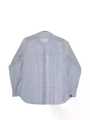 Corneliani French-collar Striped Shirt