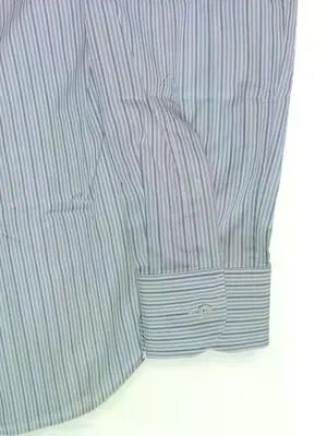 Corneliani French-collar Striped Shirt