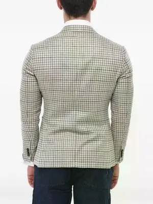 Corneliani Checked Single-breasted Blazer