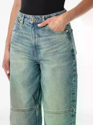 GANNI Stary Jeans In Tint Rigid Denim