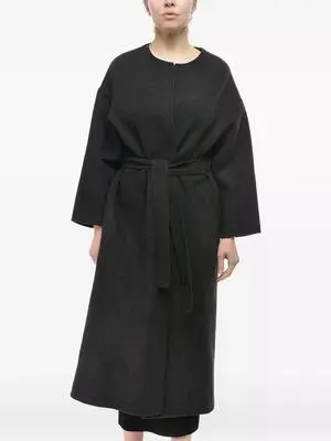 SUPER BLOND Belted Single-breasted Coat