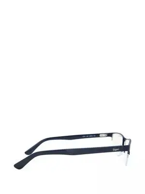 Lacoste Matte Rectangle-frame Eyeglasses