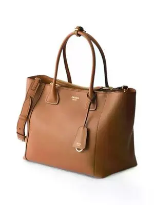 Prada Large Leather Tote Bag