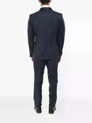 Corneliani Satin-lapel Three-piece Suit