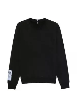 Alexander McQueen Graphic Print Crewneck Sweatshirt - Black