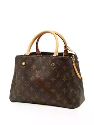 LOUIS VUITTON 2019 Monogram Montaigne Bb Satchel