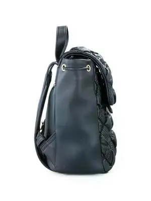 Moschino Quilted Logo-plaque Backpack