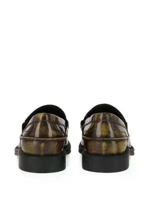 TOD'S Burnished Leather Loafers