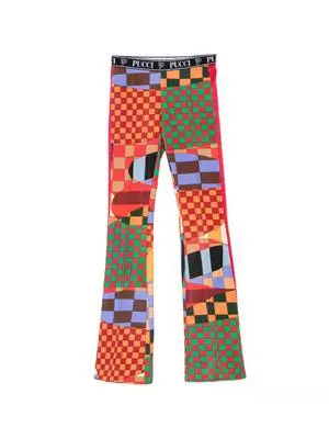 Emilio Pucci Geometric Print Trousers