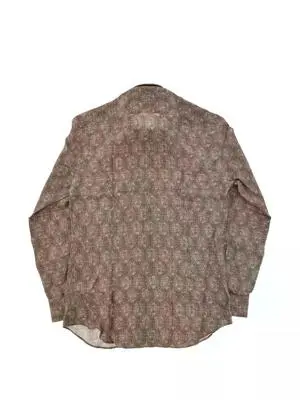 Corneliani French-collar Silk Shirt