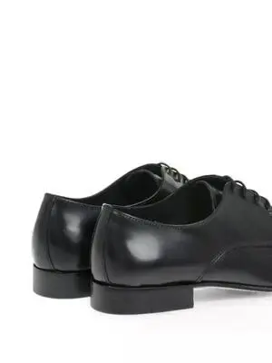 Corneliani Brushed Leather Derby Shoes