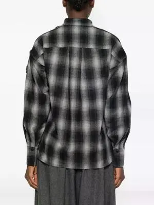 IRO PARIS Natte Checked Top