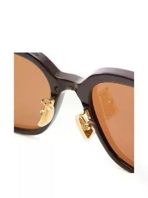 Bottega Veneta Square Frame Sunglasses