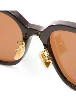 Bottega Veneta 2010s Square Frame Sunglasses
