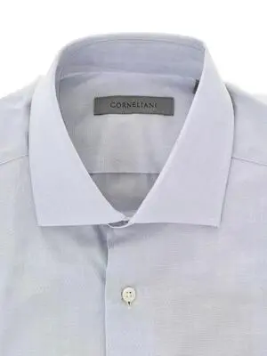 Corneliani Cotton Poplin French-collar Shirt