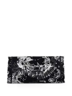 Dior Book Embroidered Canvas Medium Tote Bag - Black