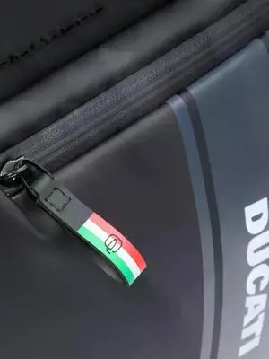 PIQUADRO Ducati Logo Detail Backpack