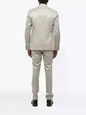 Corneliani Three-piece Korean-collar Suit