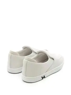 Hermès Leather Slip-on Sneakers