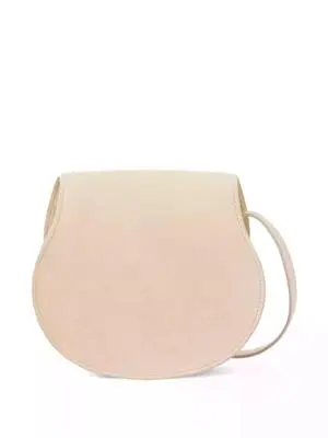Chloé Marcie Small Saddle Bag - Neutrals