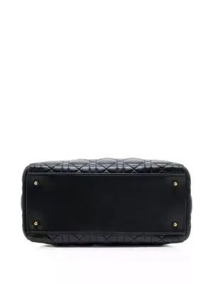 Dior 2011 Medium Lambskin Cannage Lady Satchel