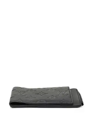LOUIS VUITTON 2021-2022 Monogram Shadow Hybrid Wallet Small Wallets