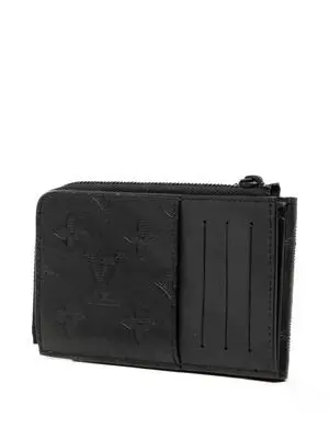 LOUIS VUITTON 2021-2022 Monogram Shadow Hybrid Wallet Small Wallets - Black