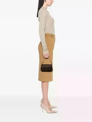 LOUIS VUITTON 2008 Monogram Mini Lin Mini Pochette Accessoires Handbag