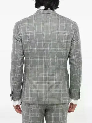 Corneliani Academy District-check Suit