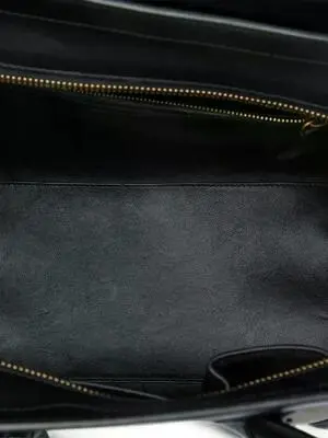 Celine 2013 Mini Tricolor Calfskin And Suede Luggage Tote Bag - Multicolour