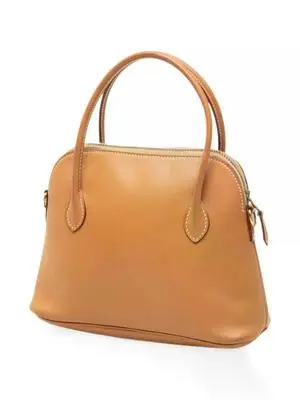 Hermès 1991 Mini Box Calf Bolide Satchel