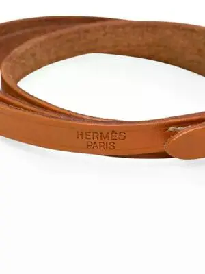 Hermès Swift Leather Hapi 3 Triple Tour Bracelet