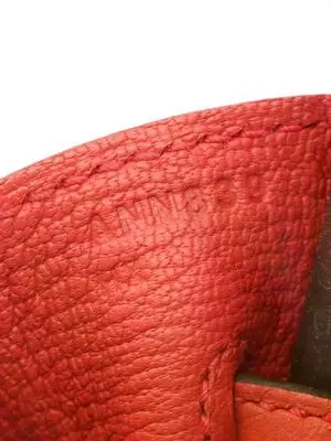 Hermès 2017 30 Birkin Clemence Leather Tote Bag