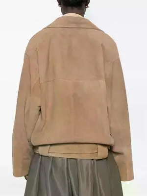 Khaite Belted Notch-lapels Jacket