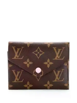 LOUIS VUITTON Victorine Wallet Monogram Canvas Small Wallets - Brown
