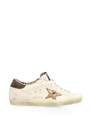 GOLDEN GOOSE Super-star Distressed Sneakers