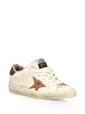 GOLDEN GOOSE Super-star Distressed Sneakers