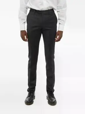 Corneliani Academy Pinstripe-pattern Trousers - Grey