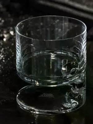 ARNOLFO DI CAMBIO Smoke Asymmetrical Tumbler Glasses