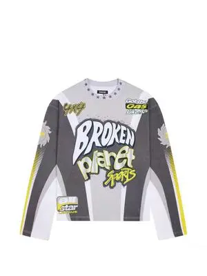 BROKEN PLANET Graphic Print Long Sleeve T-shirt