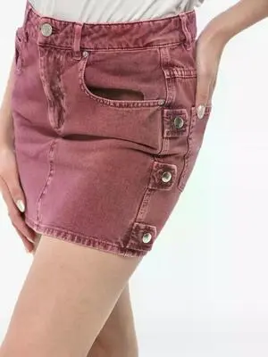 Isabel Marant Étoile Mini Side-button Denim Skirt