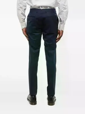 Corneliani Pressed-crease Virgin-wool Trousers