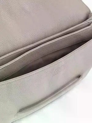 Il Bisonte Hammered Leather Shoulder Bag
