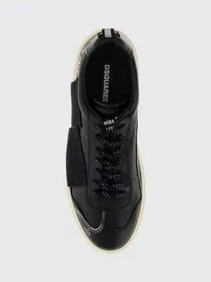 Dsquared2 Leather Lace-up Sneakers