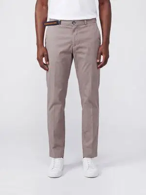 RRD Jo Slim-fit Chino Pants In Surflex® Technical Fabric - Brown