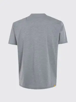 RRD Short-sleeved Crewneck T-shirt In Technical Fabric With Contrast Logo - White