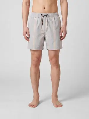 Button Detailed Swim Shorts For Men