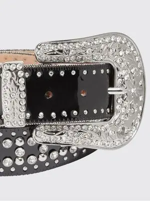 Philipp Plein Embellished Leather Belt