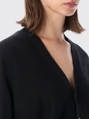 LEMAIRE Long Sleeve V-neck Cardigan